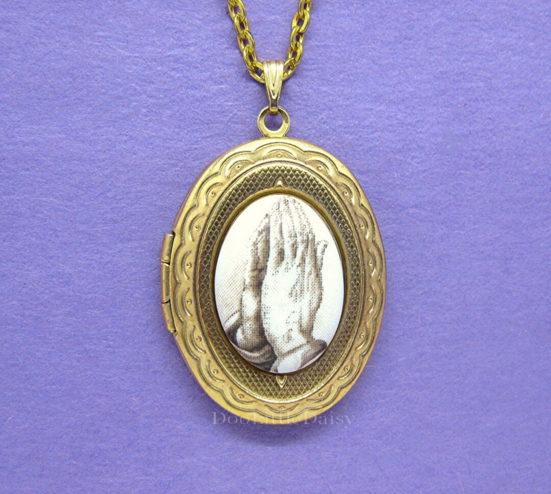 Christian Religious Easter Small PRAYING HANDS Holy Church Prayers ...