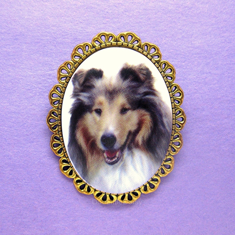 Sheltie Pin - Etsy