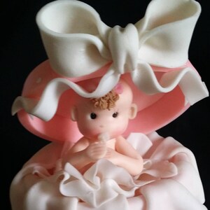 Baby Girl Cake Topper Baby Girl Surprise Box Cake Topper - Etsy