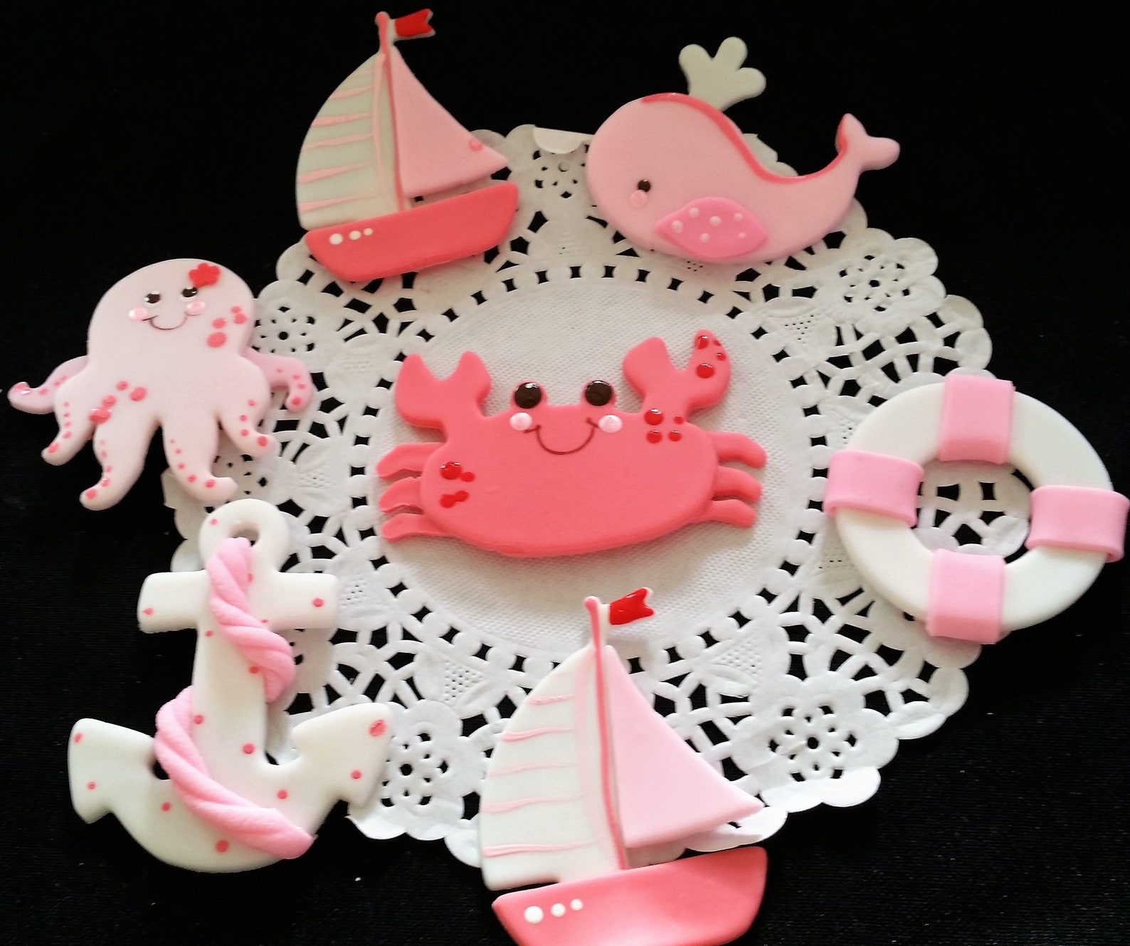 Nautical Cake Topper, Nautical Baby Shower, Nautical Favors, Sailor ...