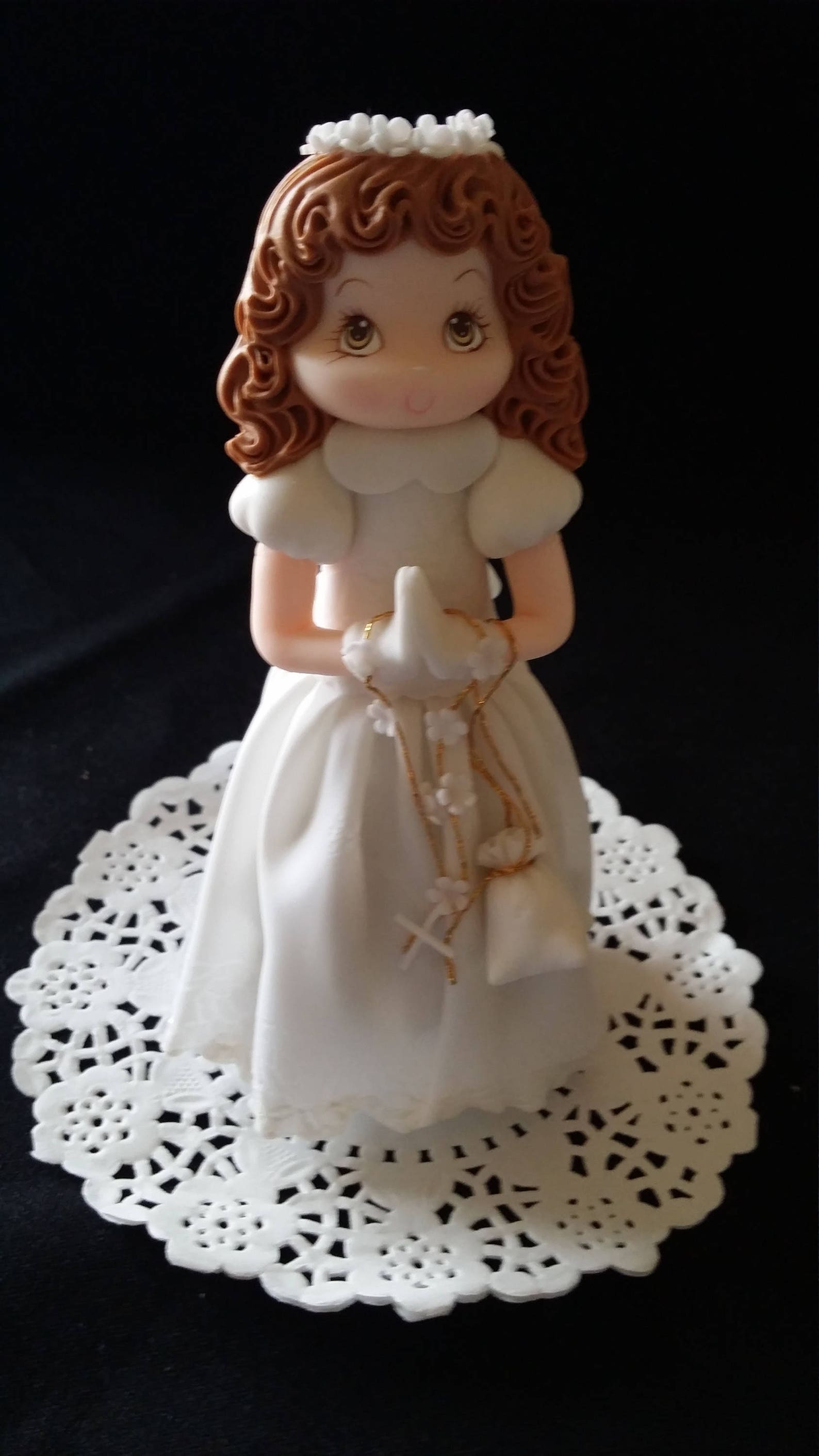 Communion Favor, Communion Cake Topper, Girl First Communion, Baptism ...