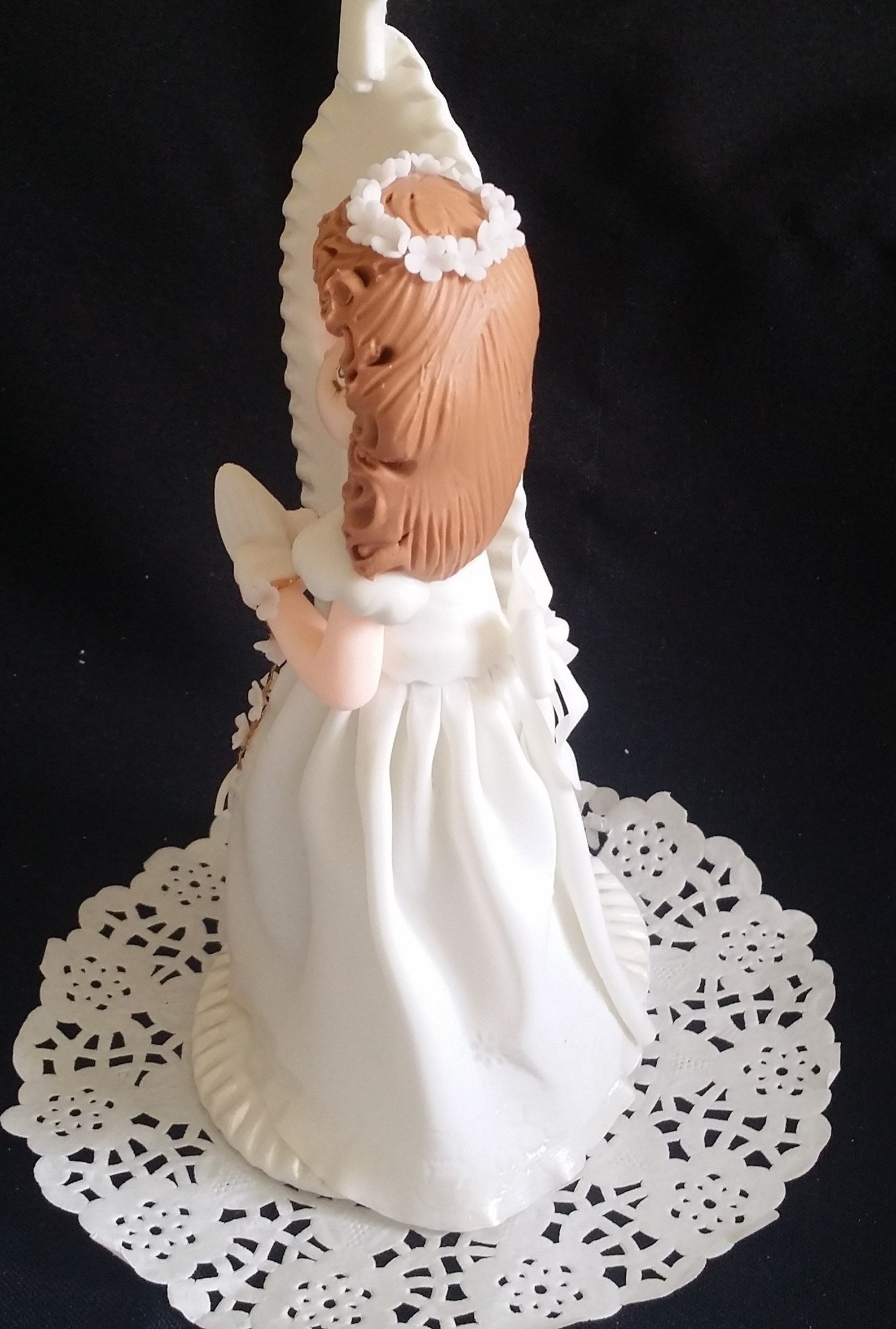 FIRST COMMUNION GIRL Baptism Cake Topper First Communion - Etsy
