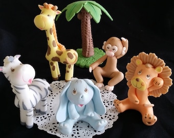 Jungle Cake Topper - Etsy