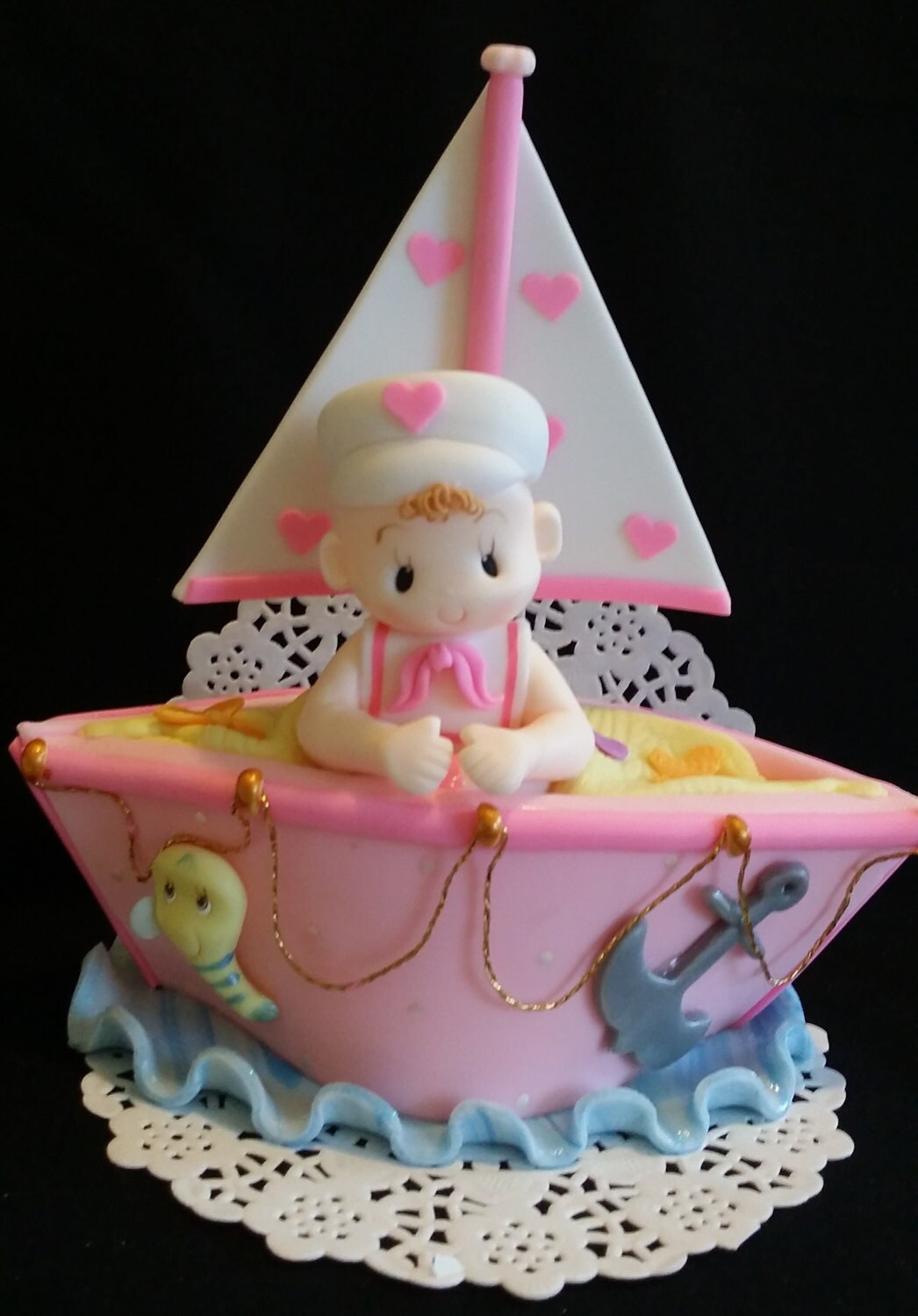 Nautical Cake Topper Nautical Baby Shower Nautical Nautical - Etsy