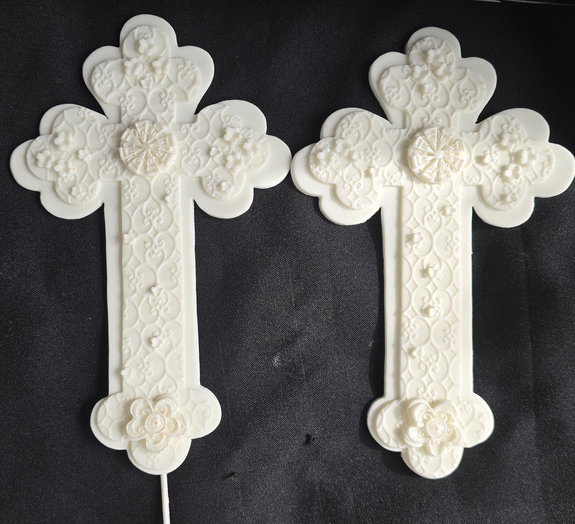 Cross Cake Topper, Communion Cake Topper, Baptism Cake Topper ...