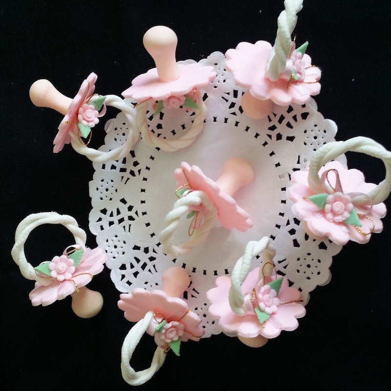 Pink Pacifier - Etsy