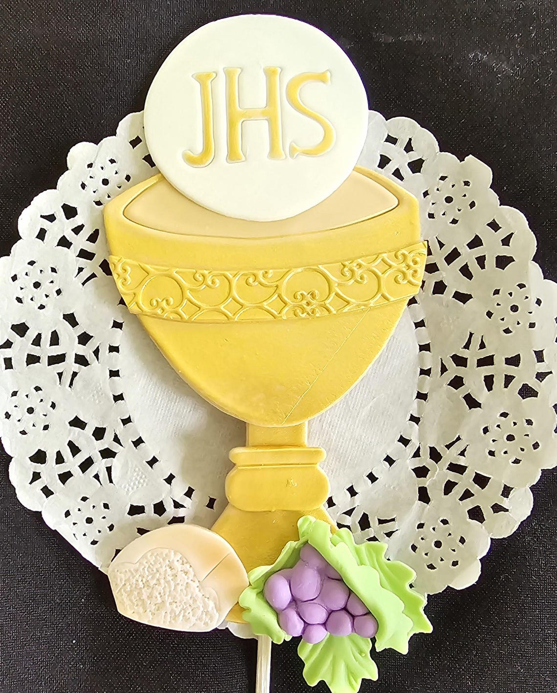 Rosary Cake Topper, First Communion Cake Topper, First Communion Favor ...