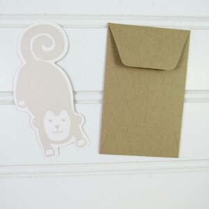 Mini Monkey Card, Gift Tags, Monkey Gift Enclosure, Mini Cards, Mini ...