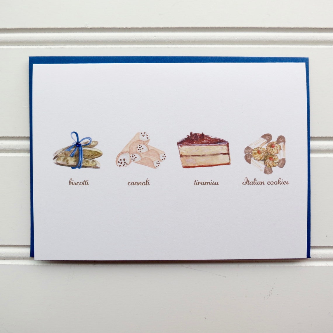 Food Notecards Italian Pastries Boxed Notecards Italian - Etsy