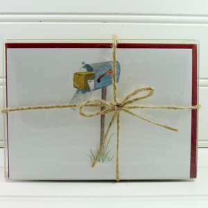 Letter Writing Stationery, Snail Mail Cards, Mail Box Greeting Cards ...