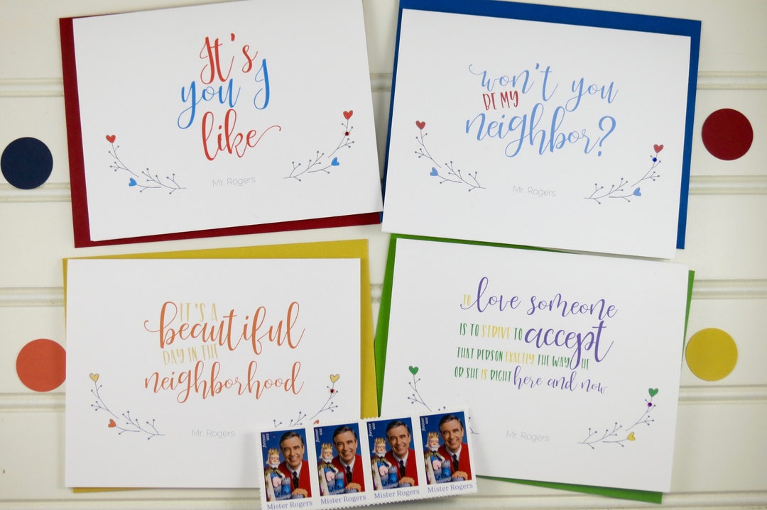 Mister Rogers Limited Edition Boxed Card Set Mr. Rogers - Etsy
