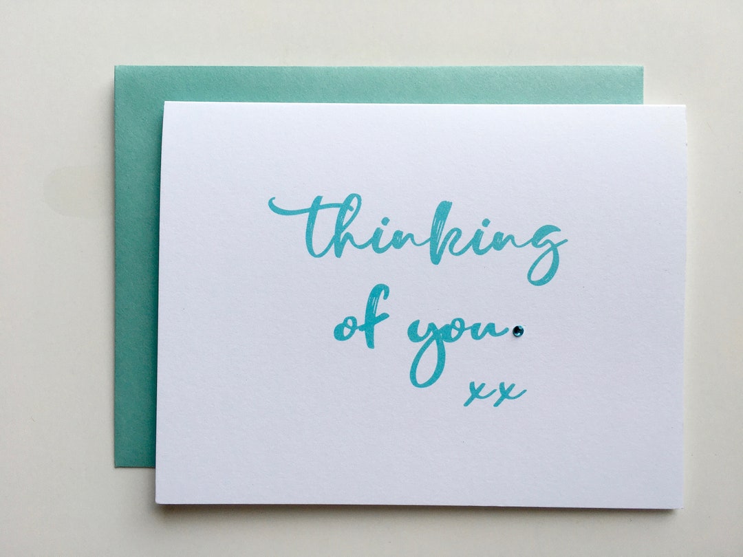 Thinking of You Card, Social Distancing Card, Quarantine Card, Pandemic ...