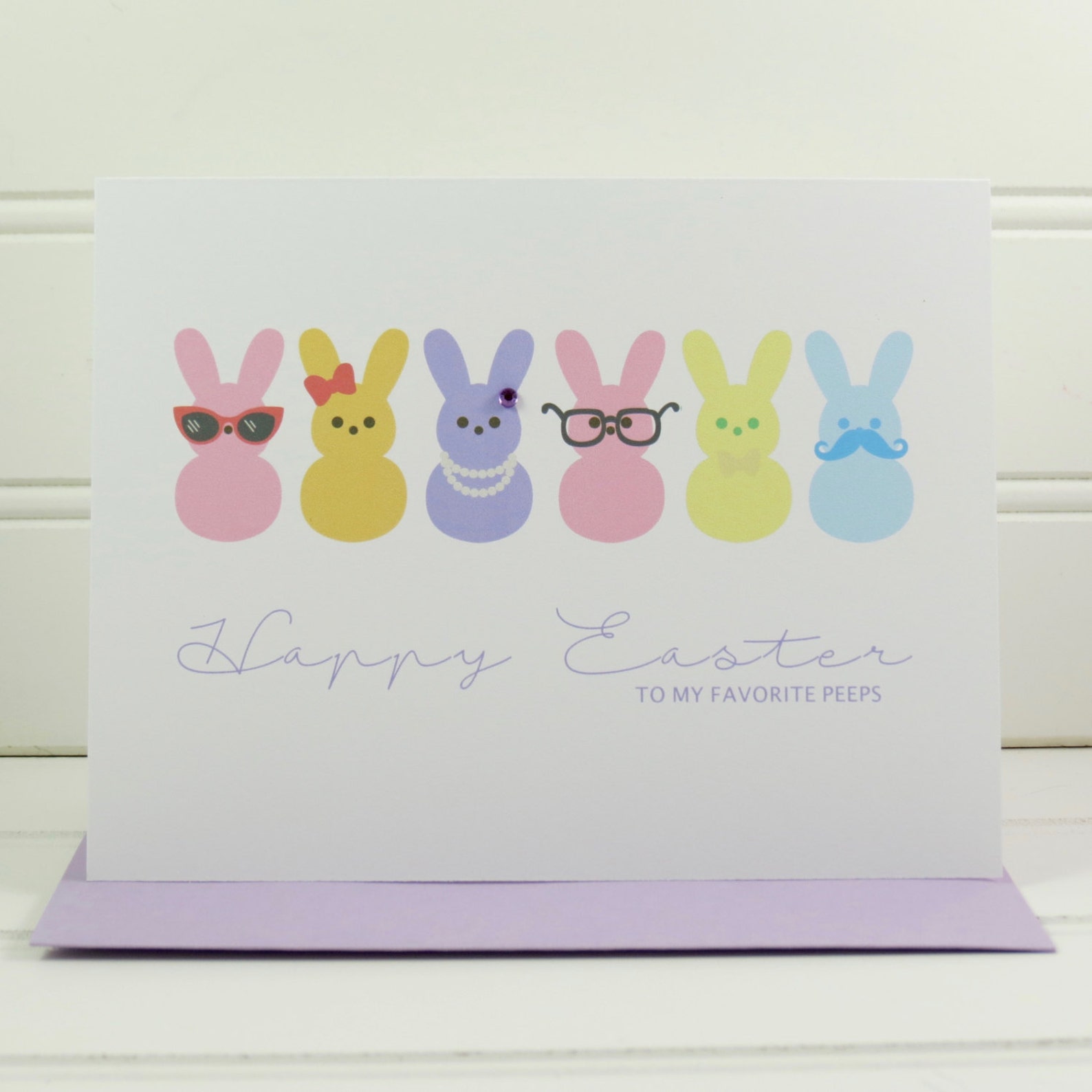 Peep Easter Card Sunday School Teacher Fraternity Brother - Etsy