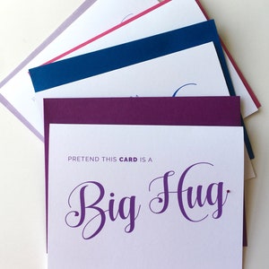 Hug Card, Social Distancing Card, Quarantine Card, Pandemic Card, Self ...