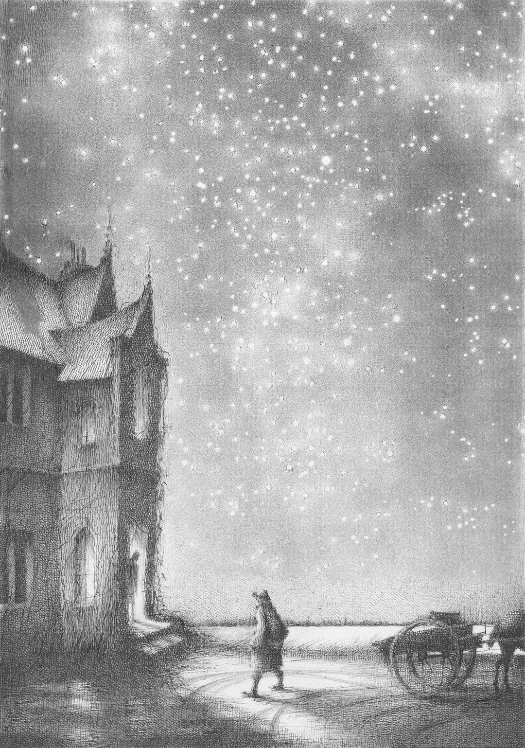 The Sound of a Pony & Trap, Eel Marsh House, Signed Giclee Print, the ...
