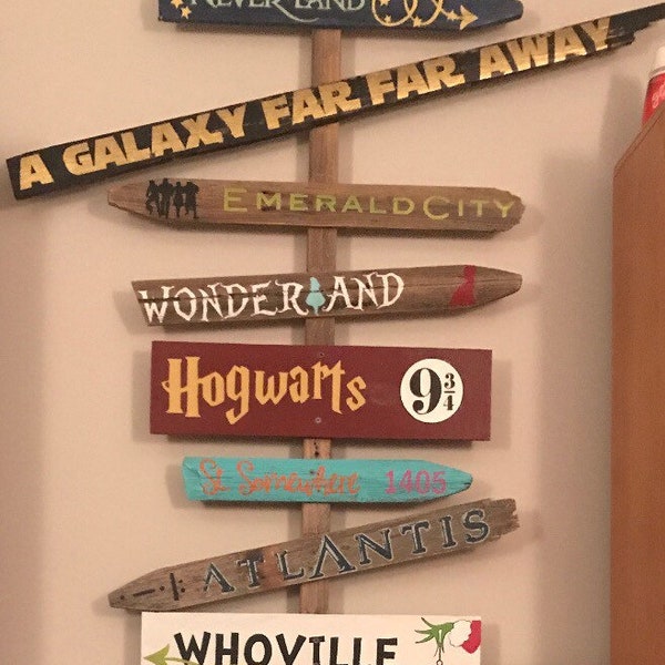 Mileage Sign Post - Etsy