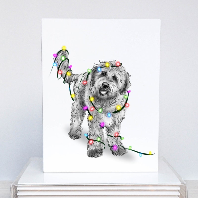 Dog Christmas Cards - Etsy