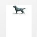 Black Labrador Retriever Note Cards Labrador Cards Labrador Note Cards ...