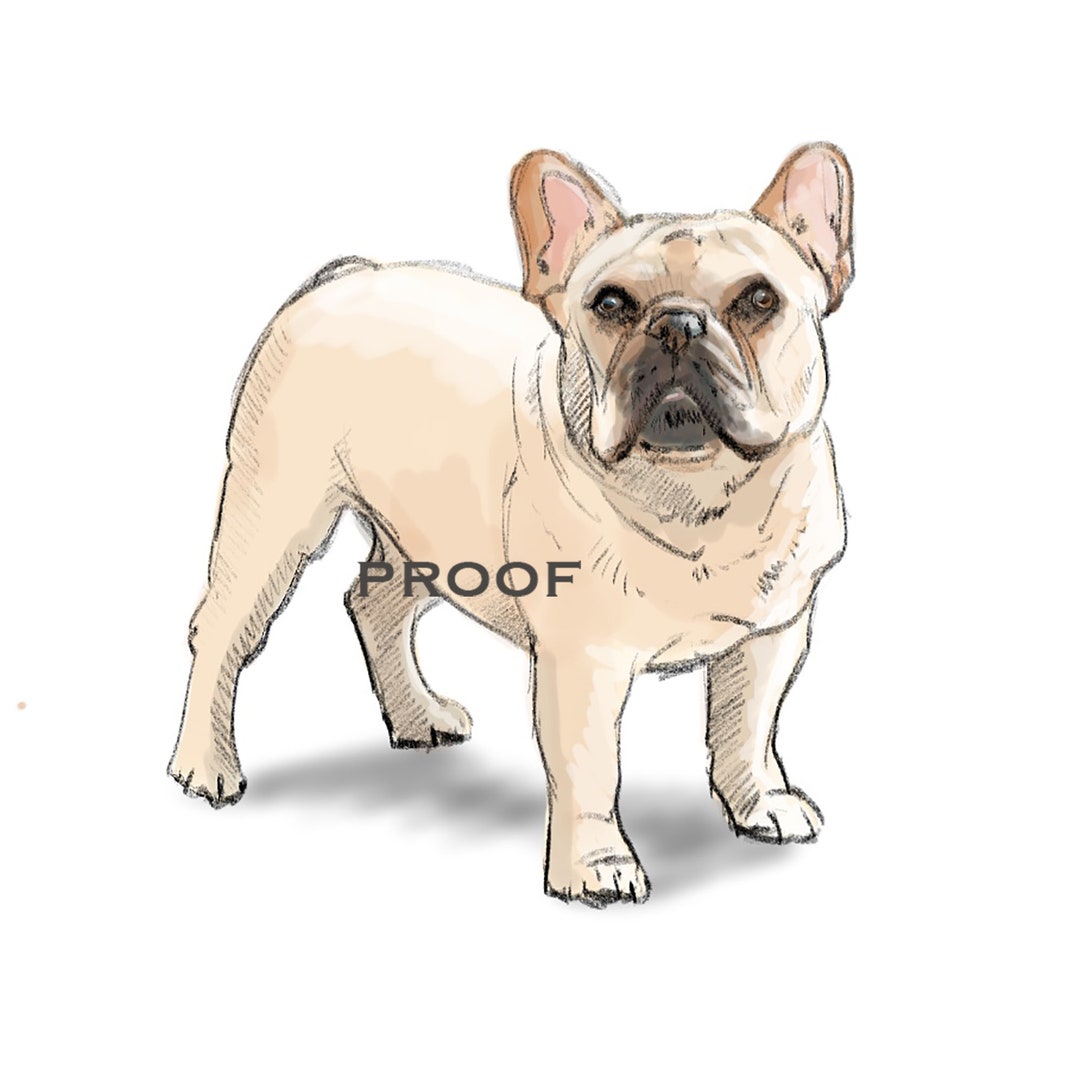 Custom Dog Drawing for Note Cards | Custom Pet Portrait | Custom Art ...