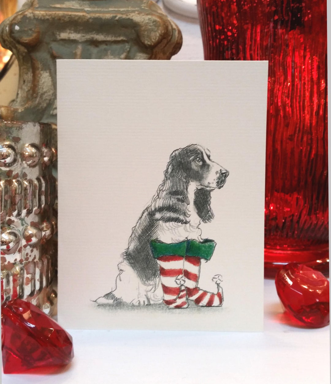 English Springer Spaniel Christmas Cards Springer Spaniel Cards Spaniel ...