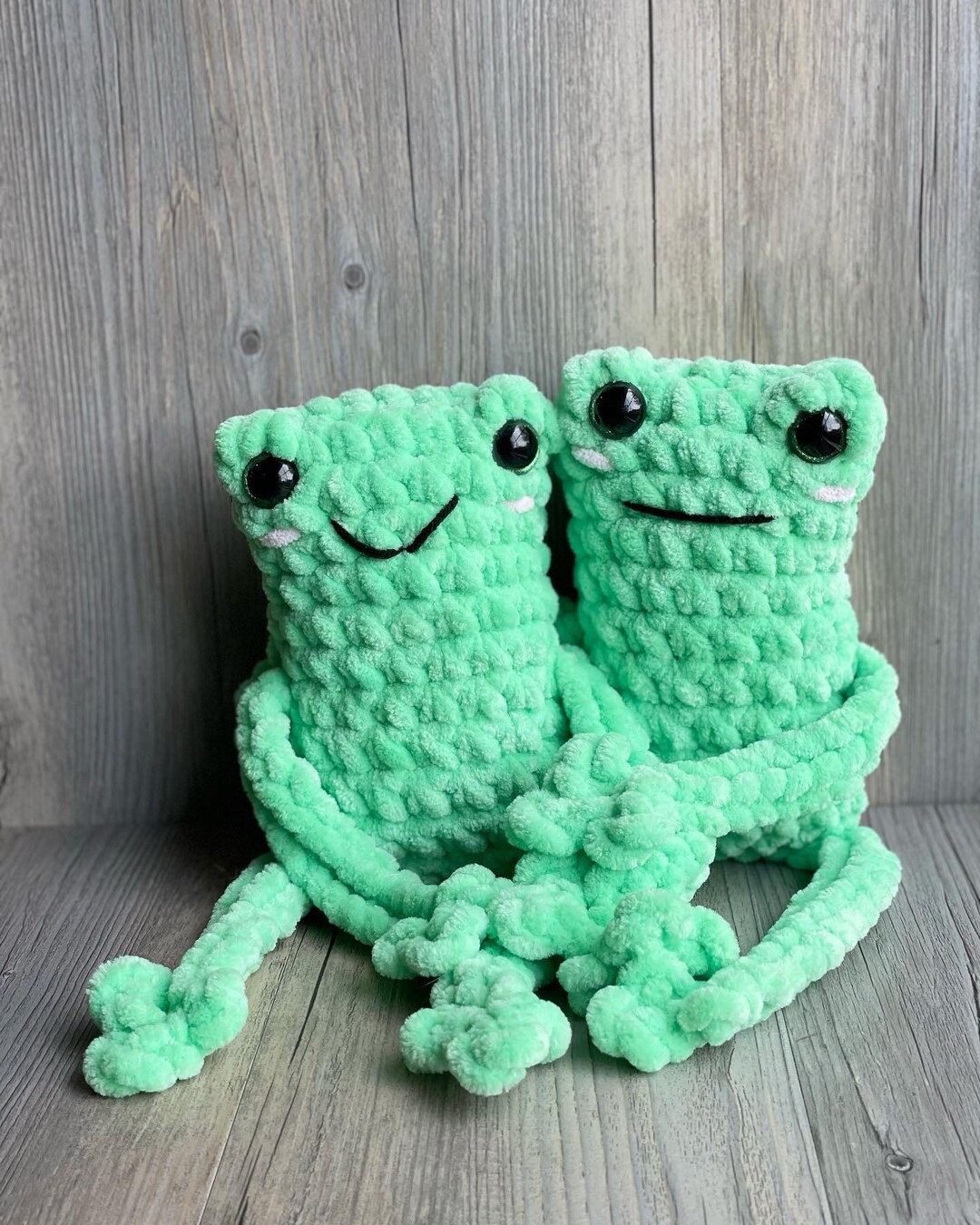 Mama Frog Froggerton Family Plush Frog Daddy Frog Princess - Etsy