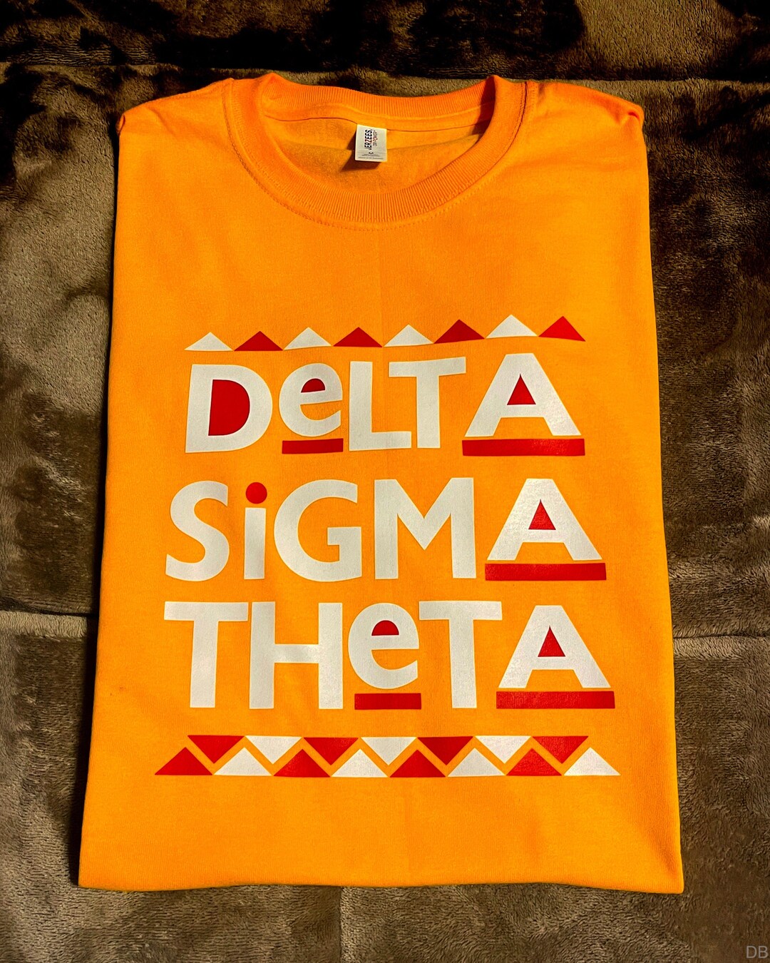 Delta Sigma Theta Tshirt - Retro 90s Shirt Gold - Etsy