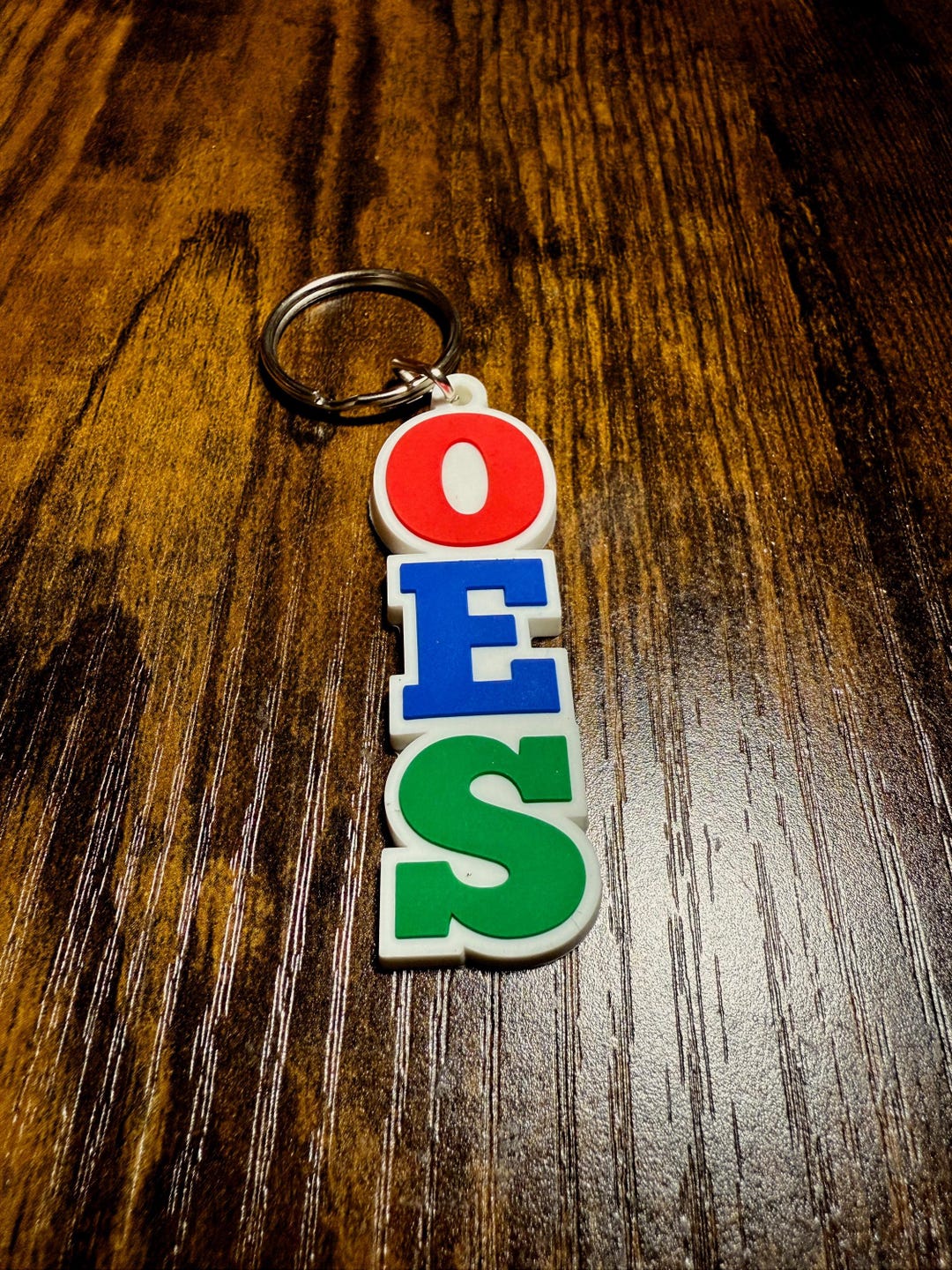 OES - OES (order of the Eastern Star) Letter Key Chain - Etsy