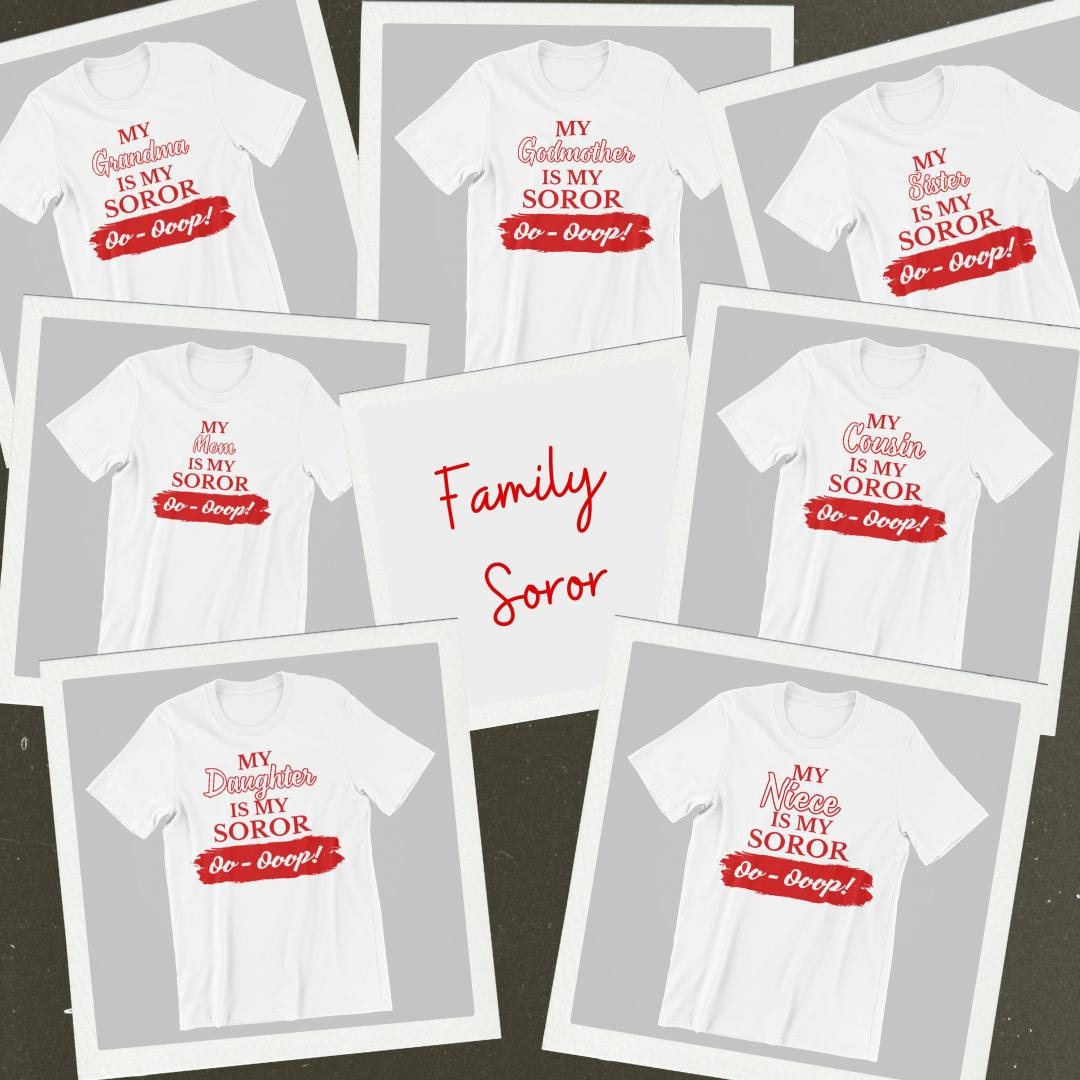 Delta Sigma Theta My Family is My Soror Shirt | Mom, Sister, Grandma ...
