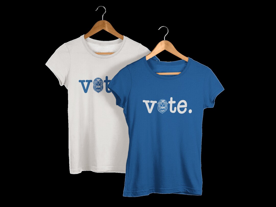 Vote - Zeta Phi Beta Shirt | Zeta Phi Beta Vote Tshirt - Etsy