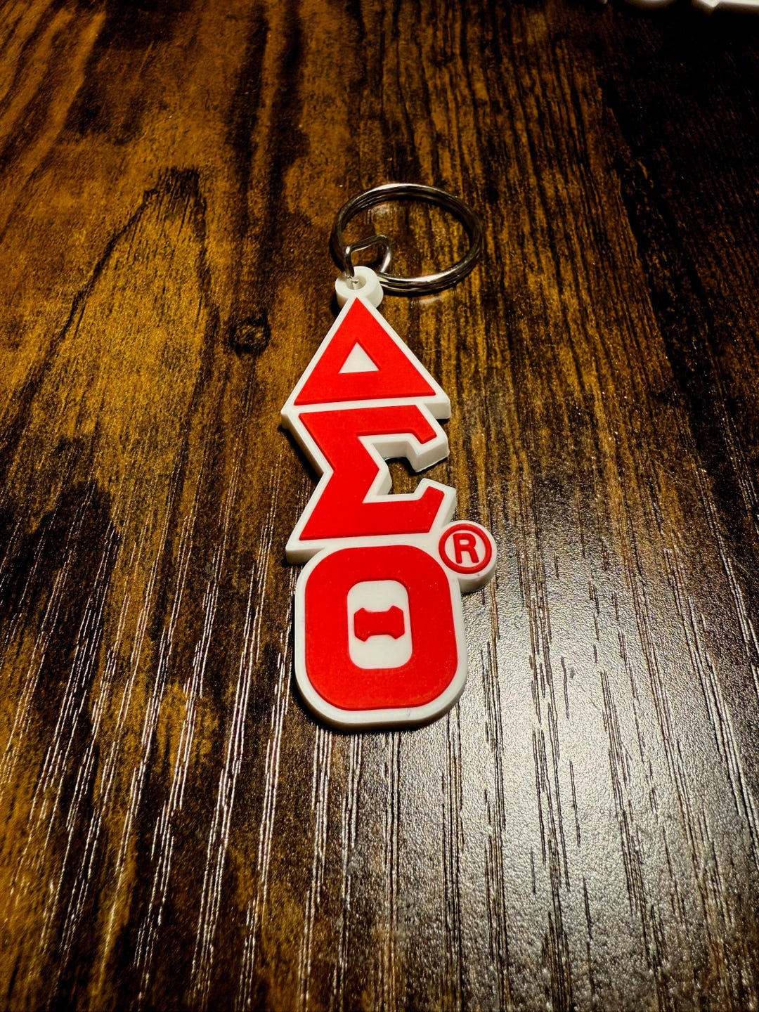 Delta Sigma Theta Letter Key Chain - Etsy