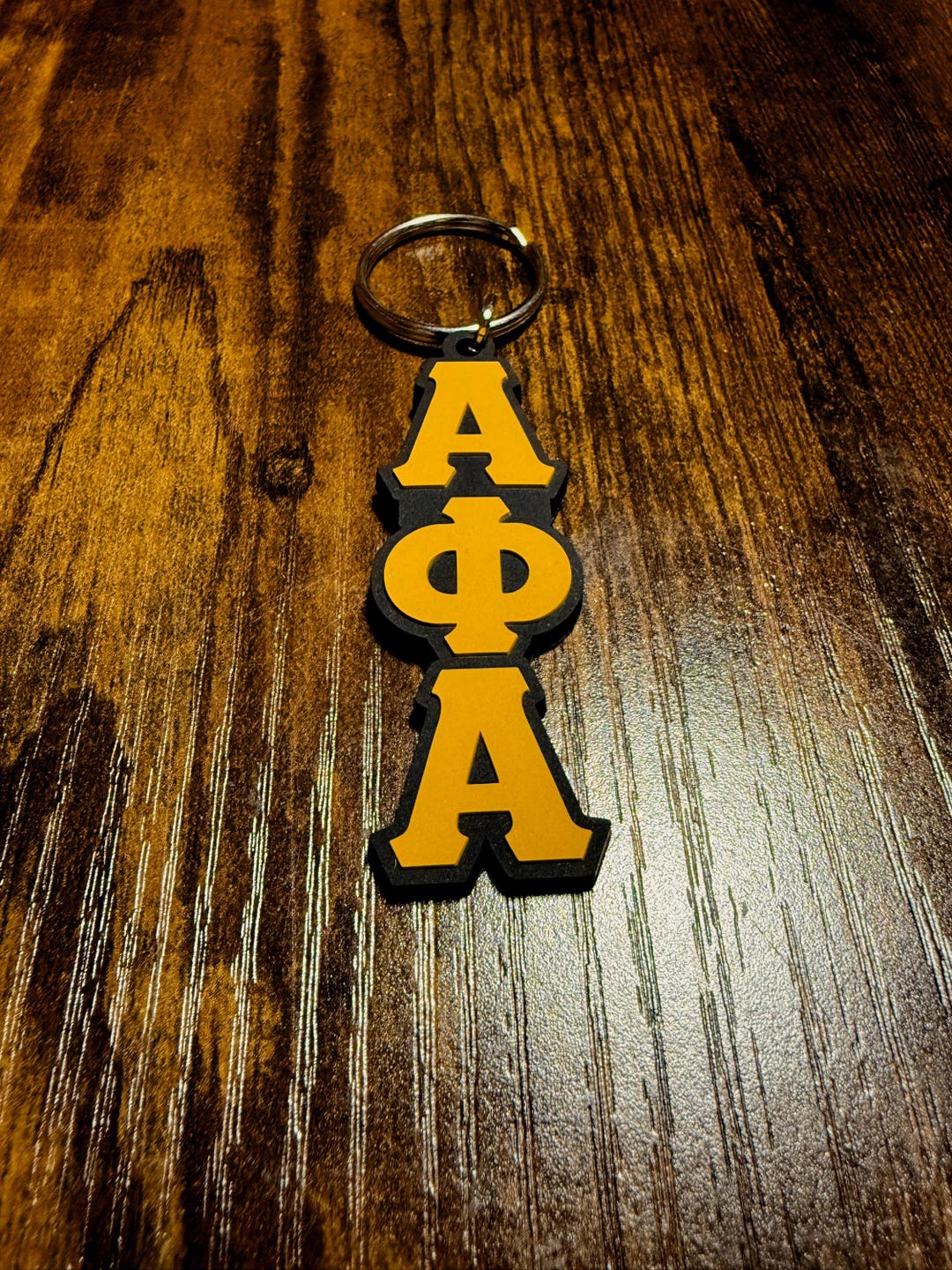 Alpha Phi Alpha Letter Key Chain - Etsy