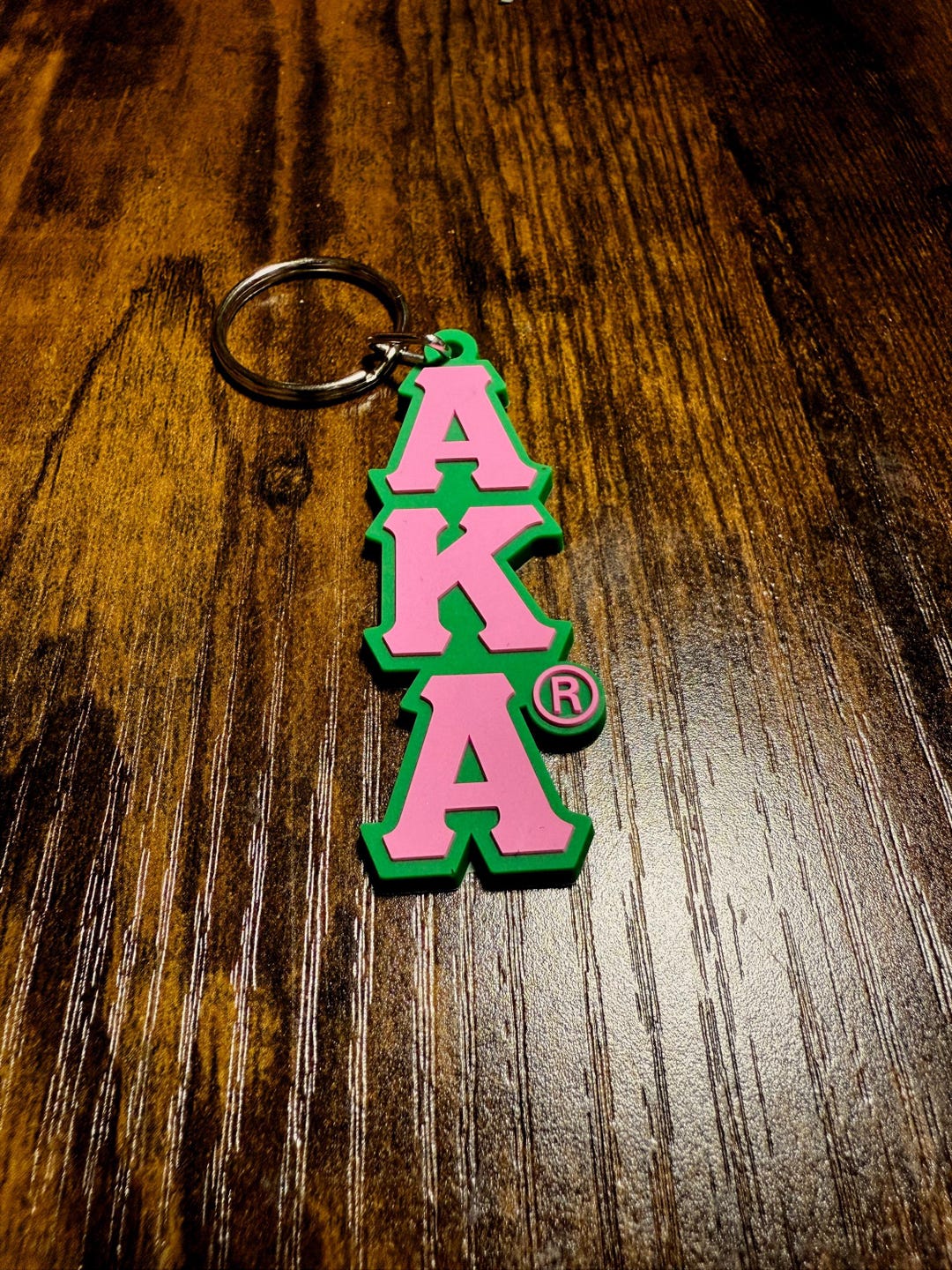 AKA Letter Key Chain - Etsy