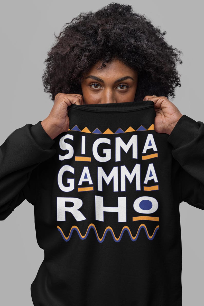 Sigma Gamma Rho Retro Sweatshirt | Crewneck - Etsy