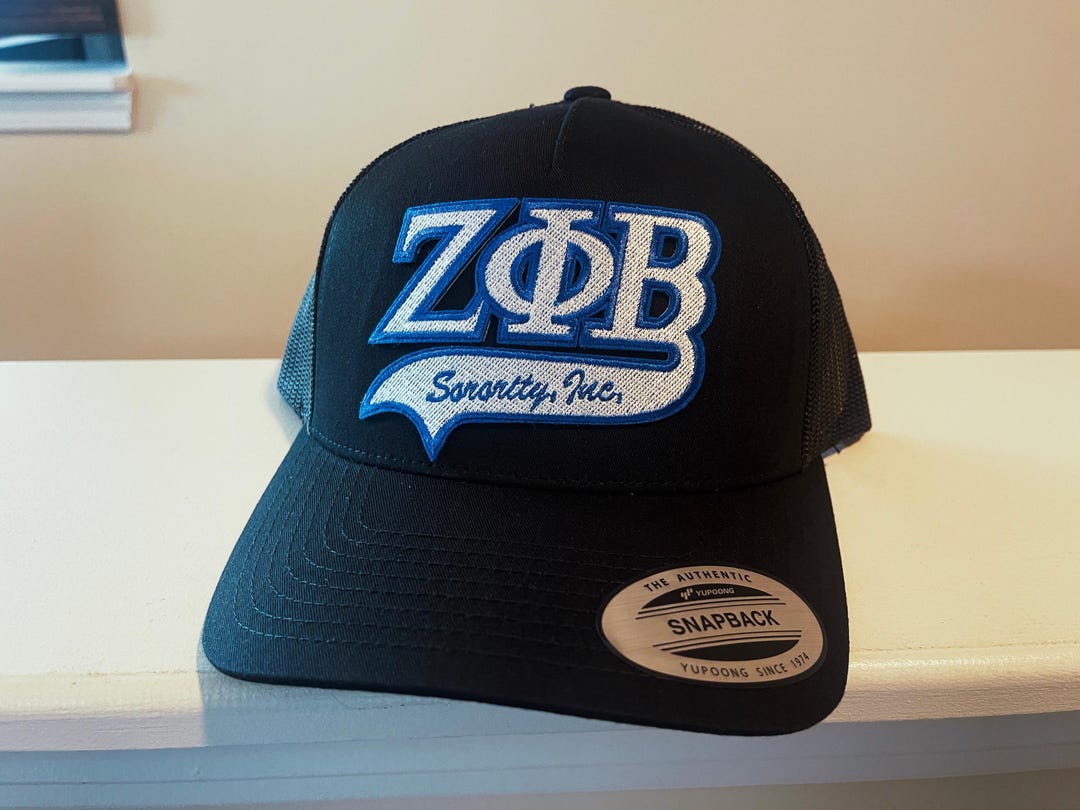 Zeta Phi Beta - Z1 Trucker Cap - Etsy