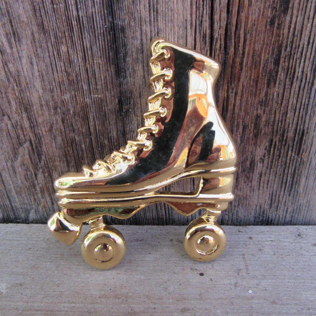 Large 70s 80s 90s Novelty Roller Skate Pin Rollerskating Rollerskate ...