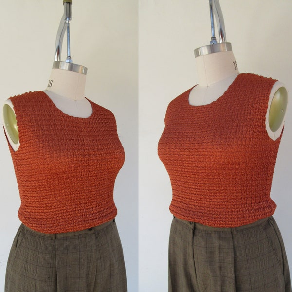 Rust Blouse - Etsy