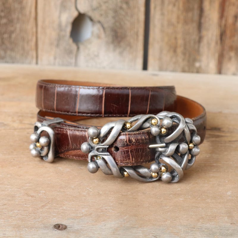 Mistletoe Belt Buckle - Etsy