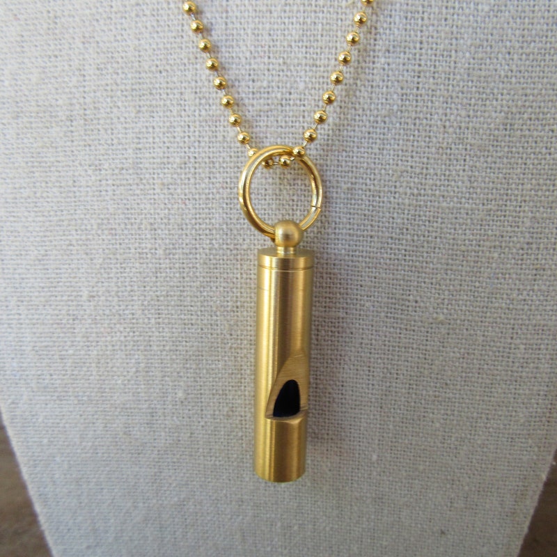 Whistle Necklace - Etsy