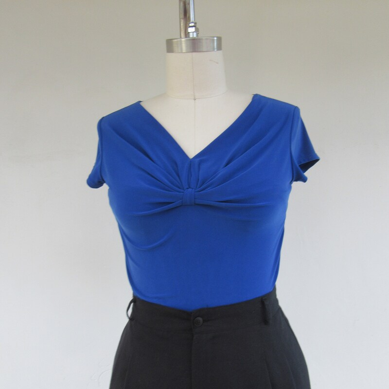 Royal Blue Blouses - Etsy