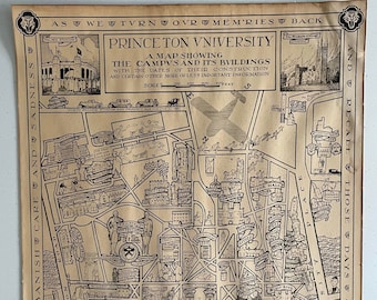 Princeton University Campus Map