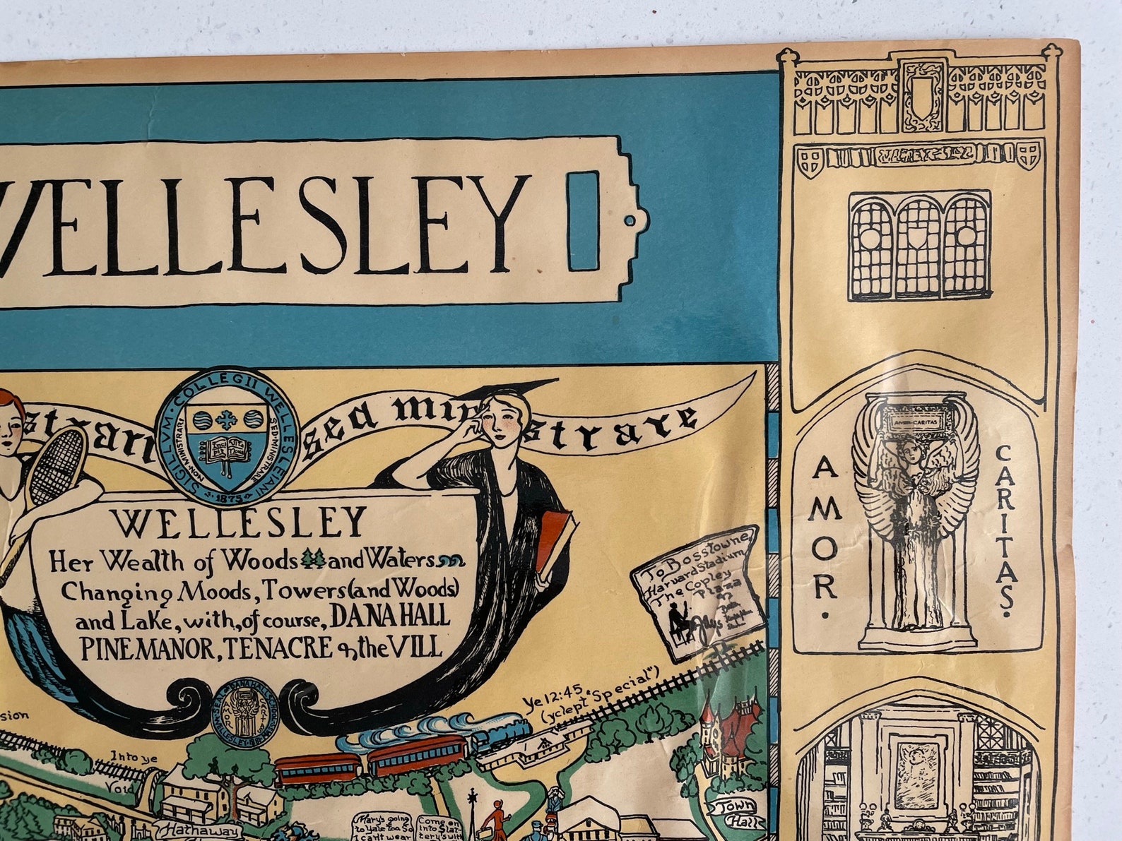 New Mappe of Wellesley by Alva Scott Mitchell and Elizabeth Paige May ...