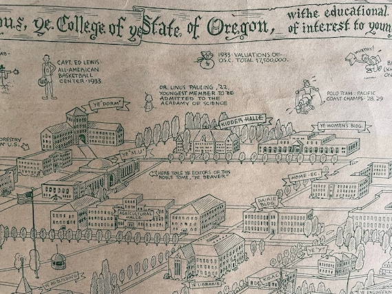 Oreogn State University Map Oregon Forest Science Complex / Michael