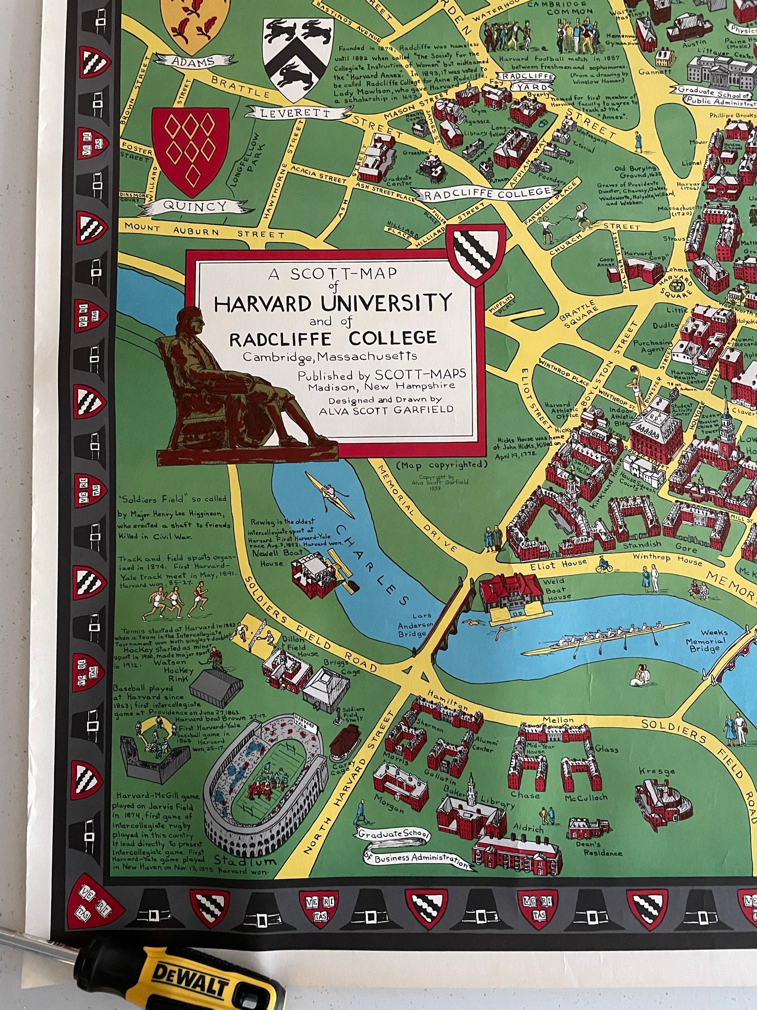 Harvard University Map