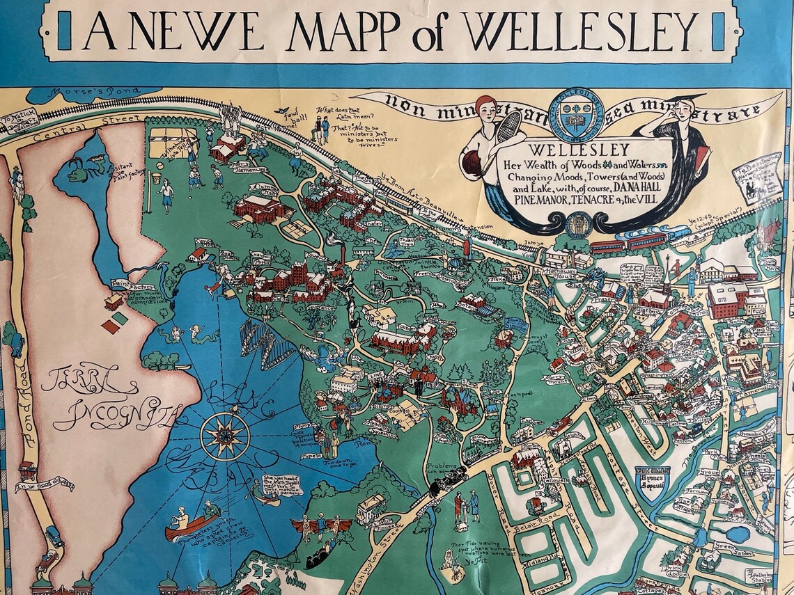 New Mappe of Wellesley by Alva Scott Mitchell and Elizabeth Paige May ...