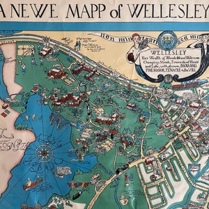 New Mappe of Wellesley by Alva Scott Mitchell and Elizabeth Paige May ...