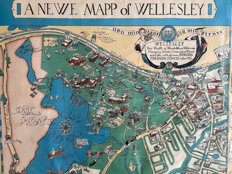 New Mappe of Wellesley by Alva Scott Mitchell and Elizabeth Paige May ...