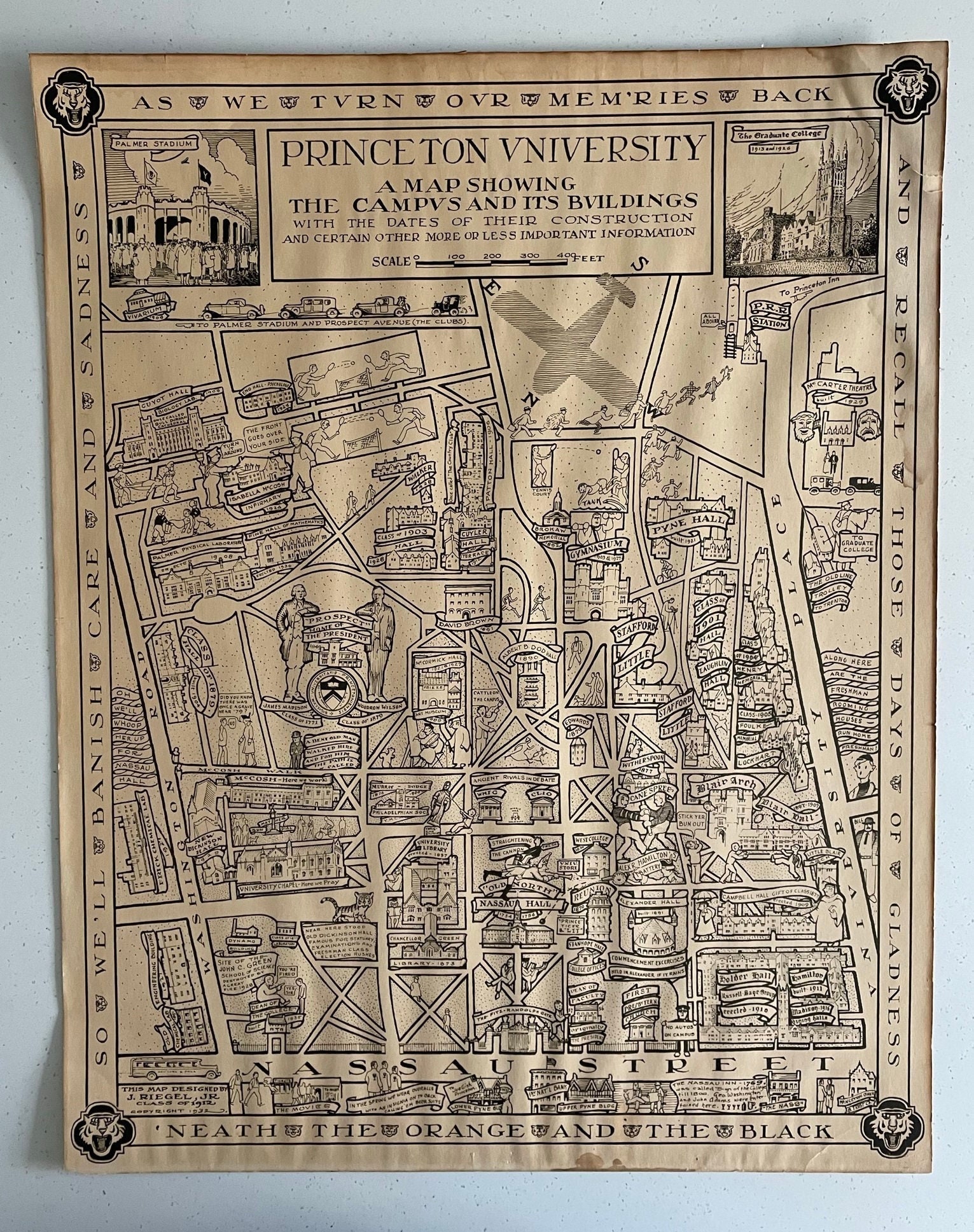Princeton University Campus Map Princeton University Campus Map