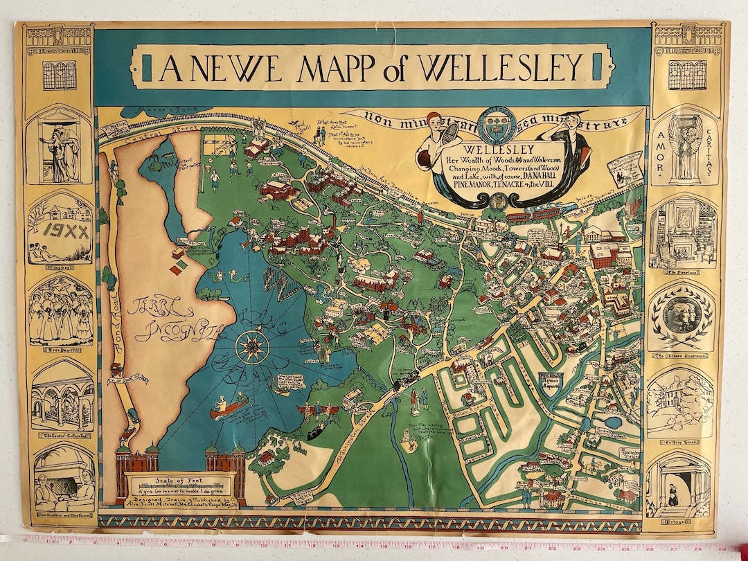 New Mappe of Wellesley by Alva Scott Mitchell and Elizabeth Paige May ...