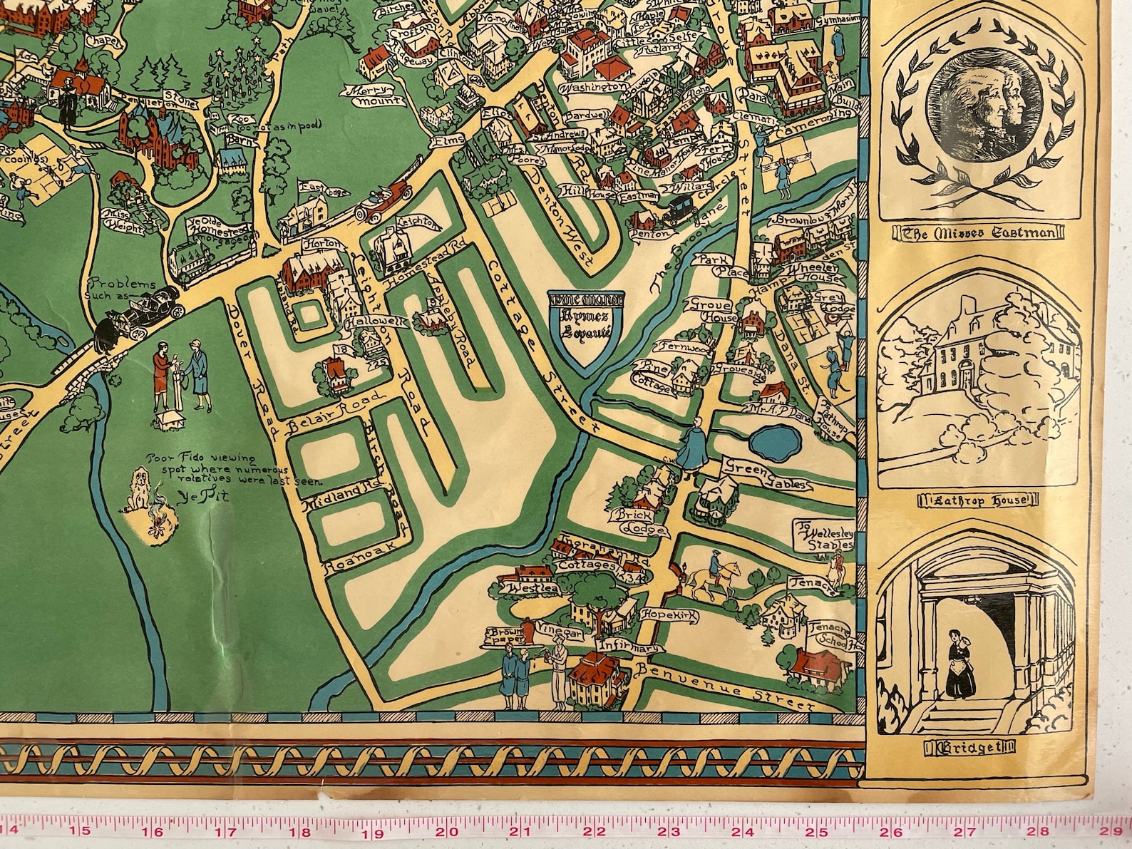 New Mappe of Wellesley by Alva Scott Mitchell and Elizabeth Paige May ...