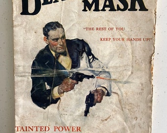 The Black Mask Pulp Magazine July 1944 - Etsy